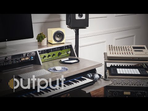 Output studio desk Platform studio desk Natural | Reverb