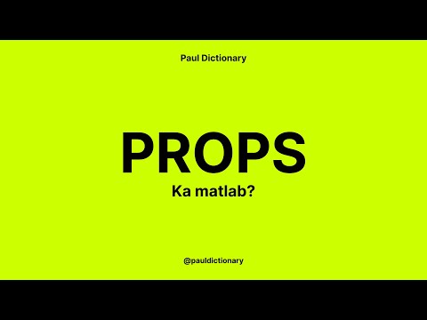 props Meaning in Hindi/Urdu | Meaning of props | props ka matlab? | props क्या है?