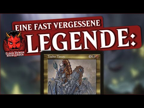 [DE] Elder Demon Highlander - 🦂🧑‍🦲Tsabo Tavoc | Invasion Commander Deck ...