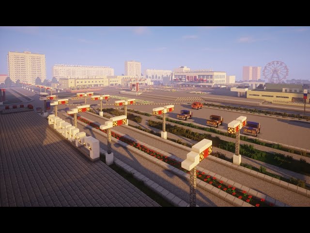 Pripyat/Chernobyl before 1986 Minecraft Map