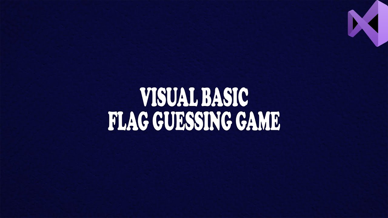 Visual Basic Flag Guessing Game