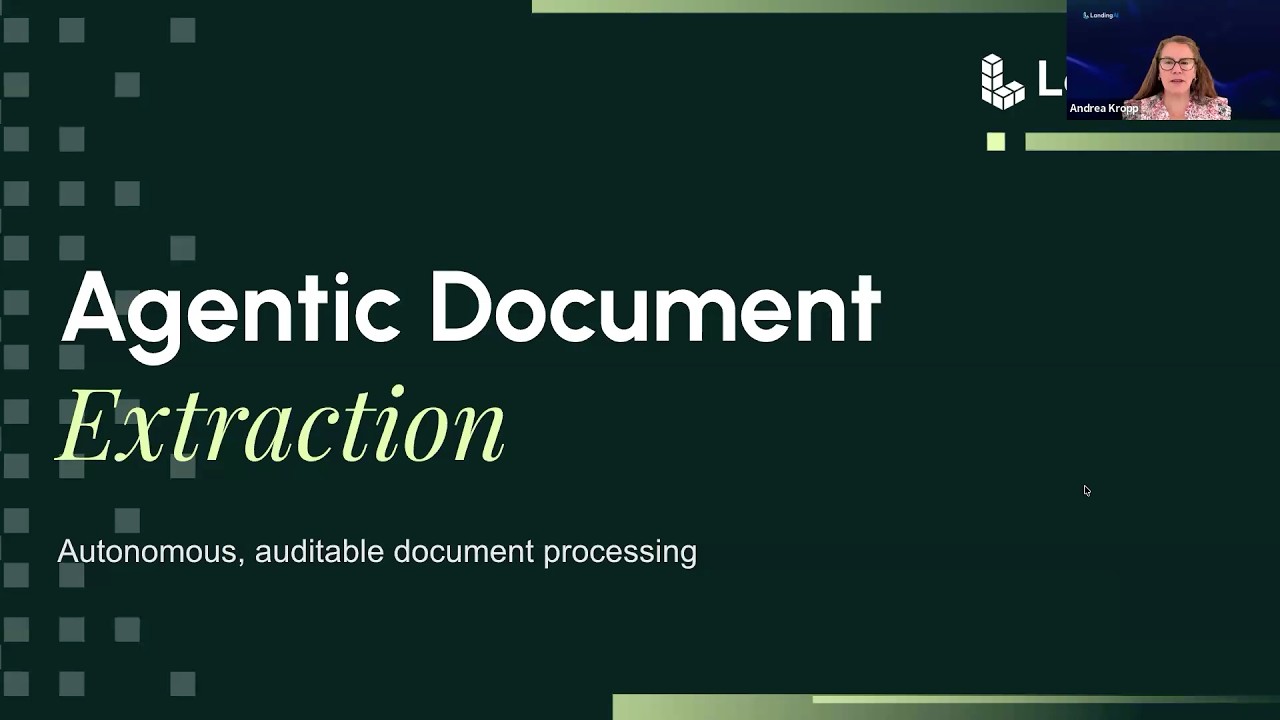 Agentic Document Extraction Webinar (March 4, 2026)