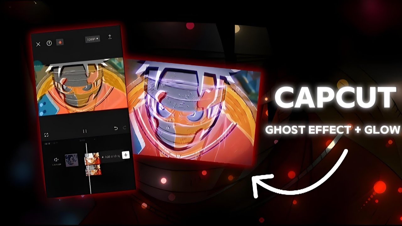 Basic Effects That Can Make Ur Edit Like Ae || CapCut #1 || Ghost Effect + Glow ✨