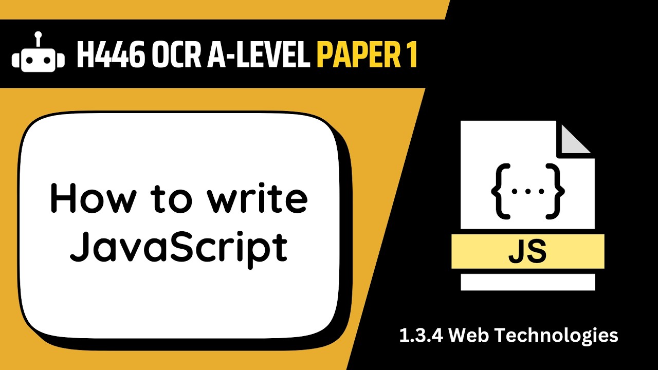 JavaScript | 3.4a | OCR A-Level Computer Science