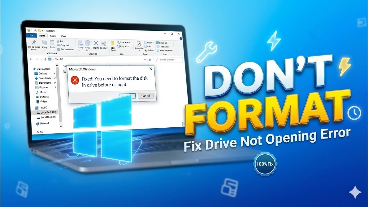 DO NOT Format! The Real Reason Your Hard Drive Won't Open...