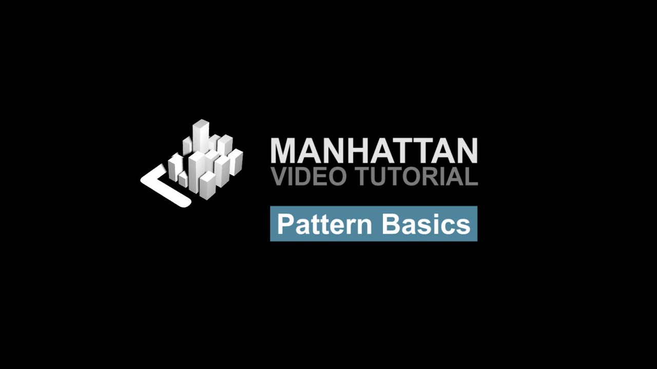 Tutorial 1 - Pattern Basics