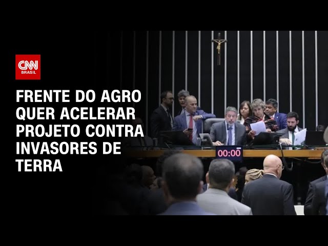 Câmara quer votar projeto contra invasores de terra; governo já não vê ...