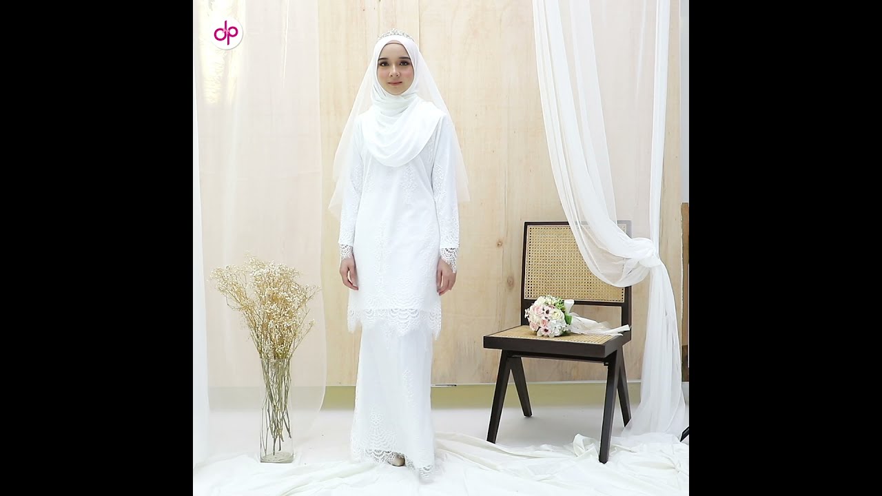 Mahsuri Lace Baju Kurung Nikah Tunang Brides