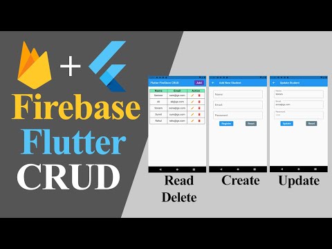 Learn Flutter Firebase Cloud Firestore Database CRUD Hindi - Mind Luster