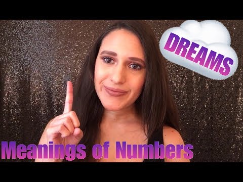 Meaning of Numbers in Dream 1-10