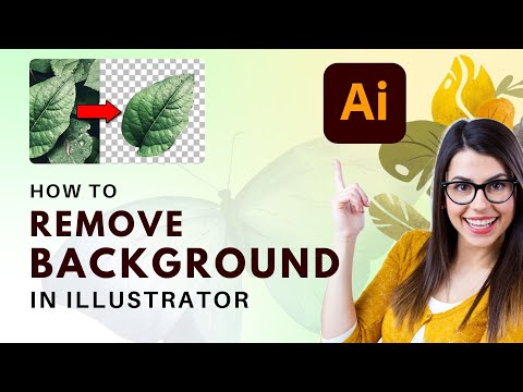 🎨 How to Remove Background in Adobe Illustrator 2024 [Easy Removal]