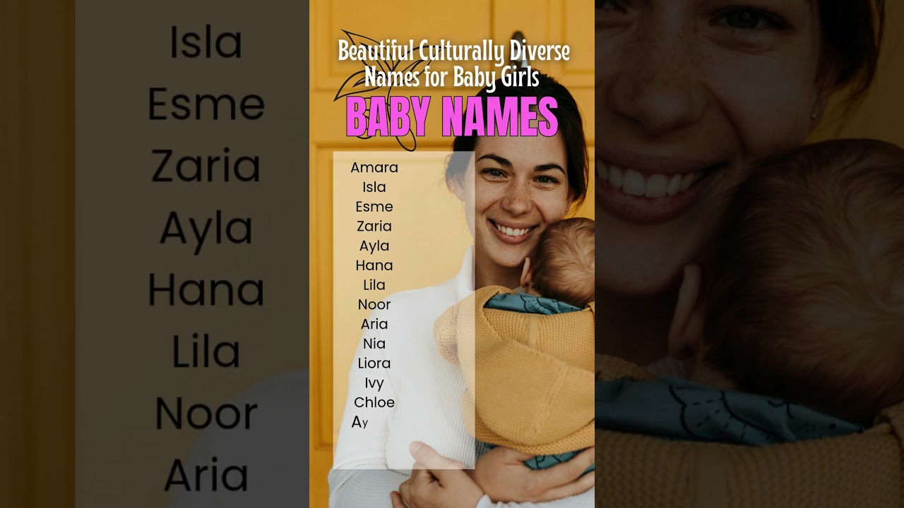 ✨ 30 Beautiful Culturally Diverse Baby Girl Names for 2025–2026 ✨ #babynames #babygirlnames