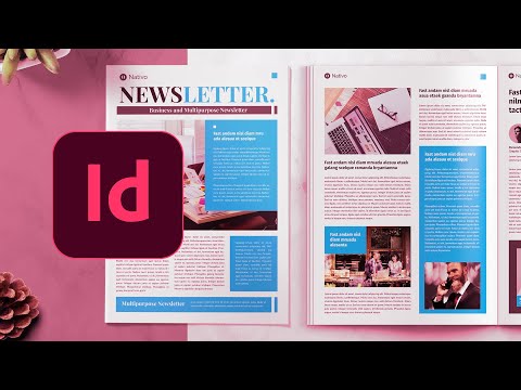 How to Create a Newsletter Design in Adobe InDesign