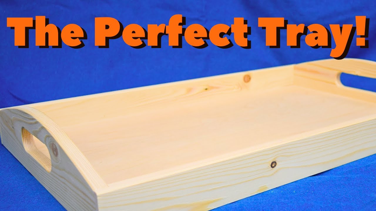 Handmade Wooden Serving Tray: Easy DIY Project for Beginners