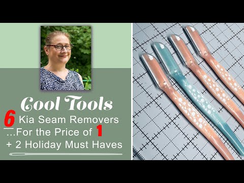 6 KAI Seam Removers for the Price of 1 and Two More Holiday Must Haves!