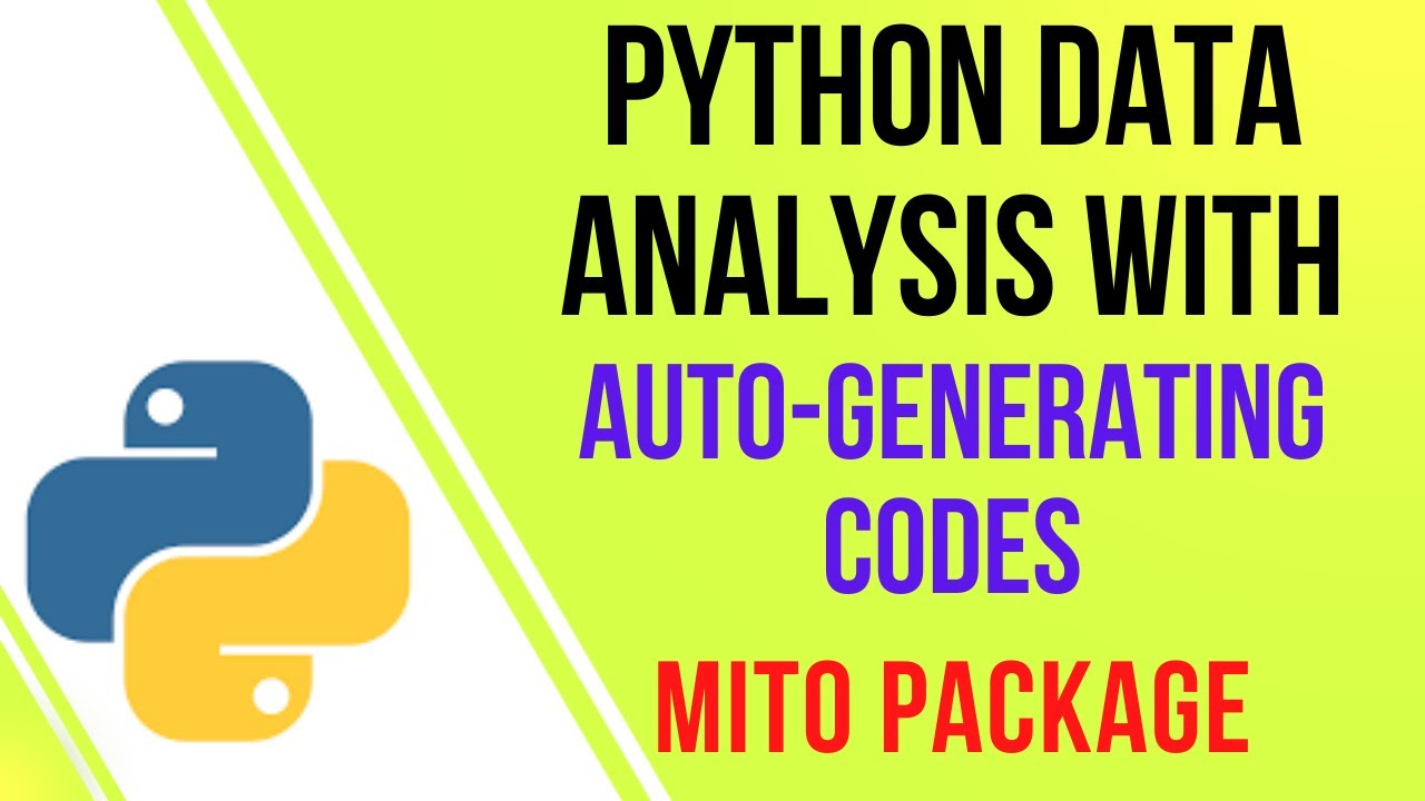 How to use Spreadsheet in Python with Mito | Experience Data analysis in python with No code