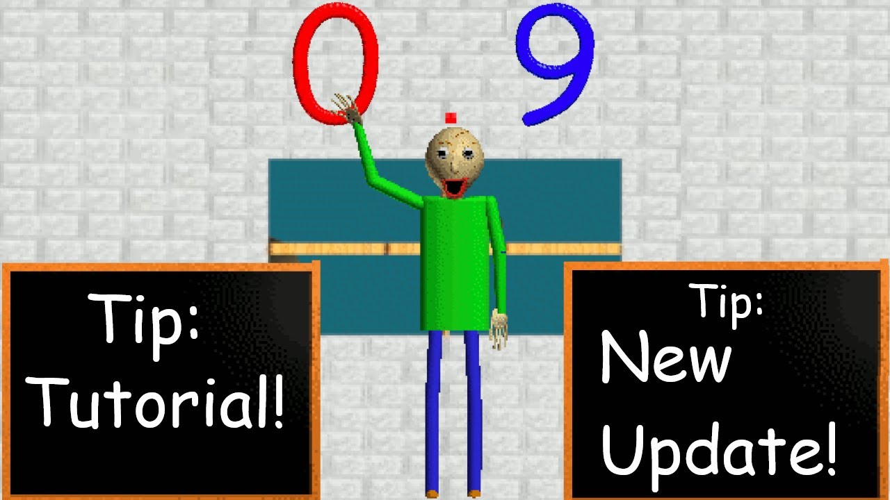 Baldi's Basics: 0.9 Update (New Tutorial & Changes!)