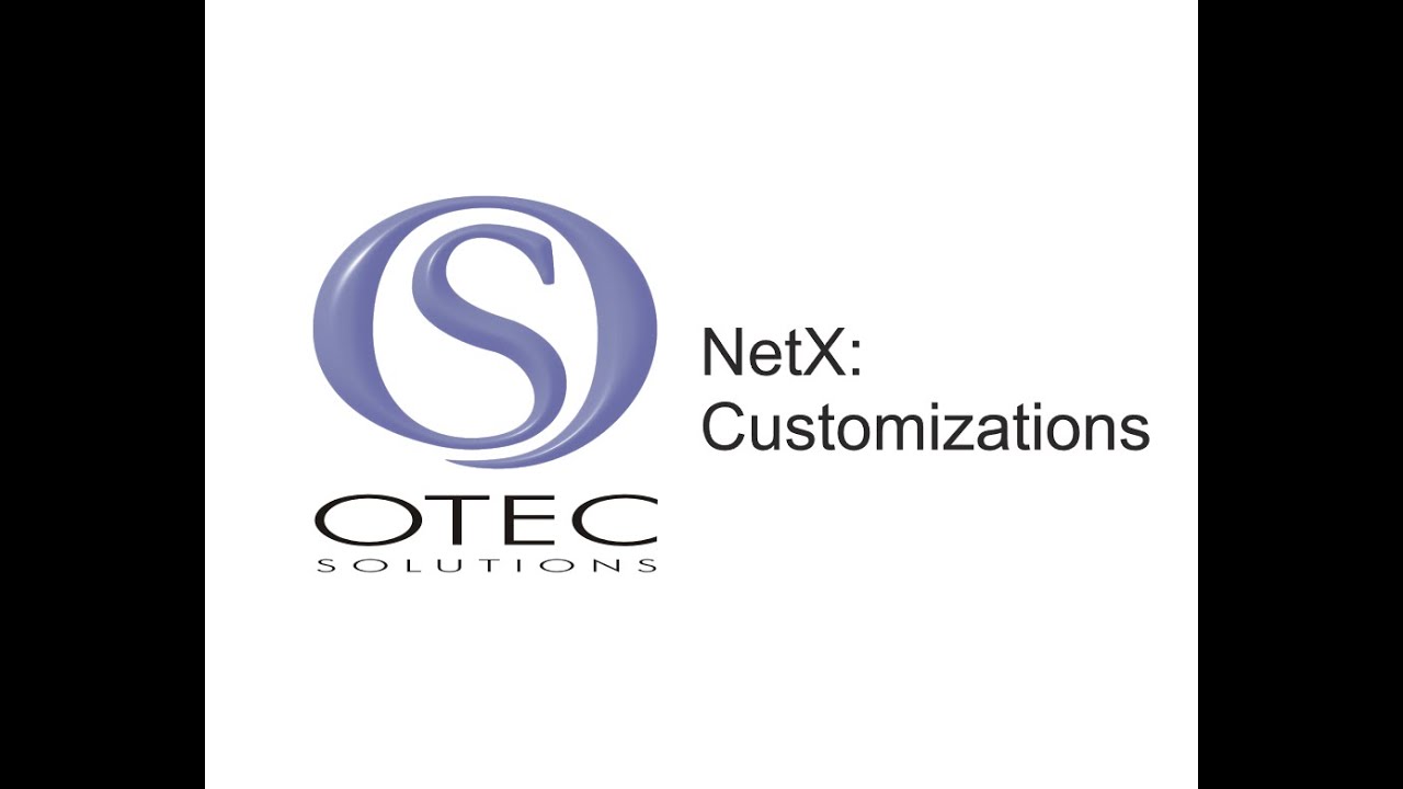 NetX: Customizations