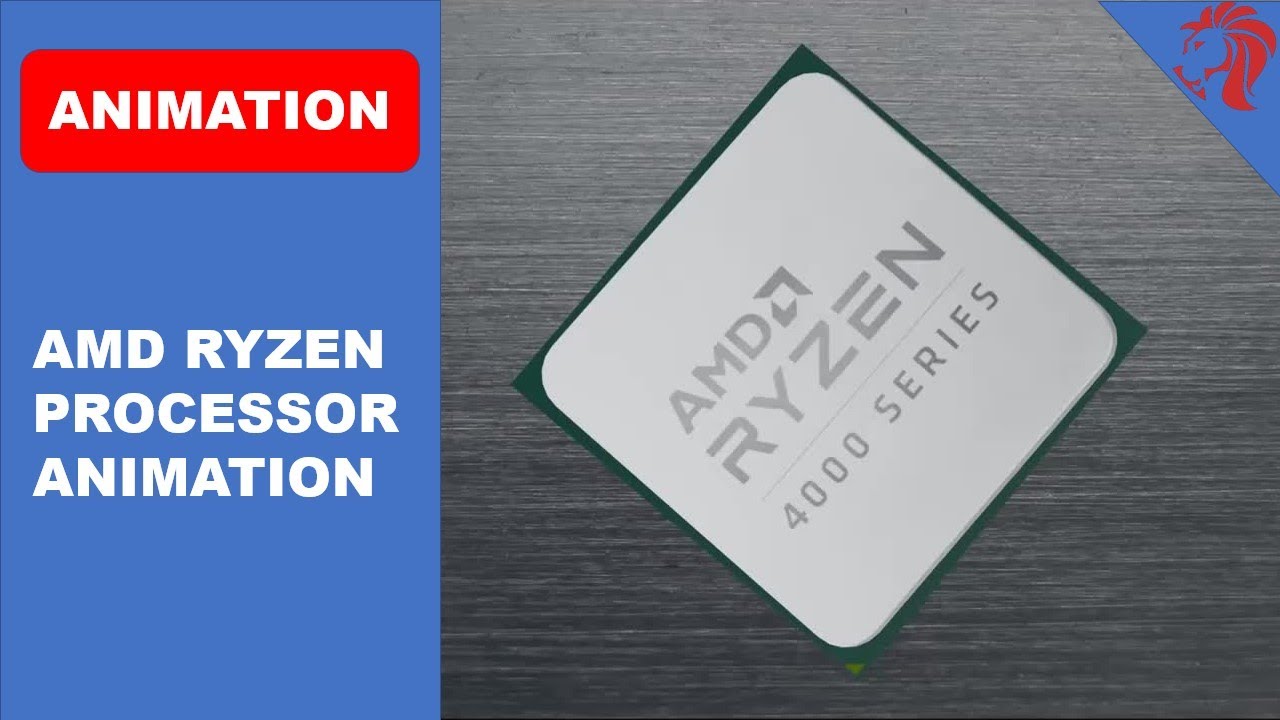 Blender 2.9 | AMD Ryzen Processor Animation