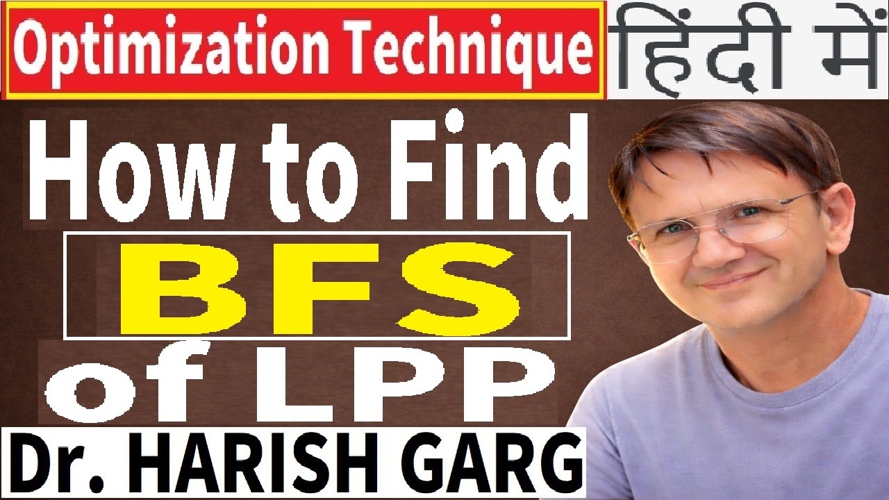 How to find a basic feasible solution (BFS) of LPP