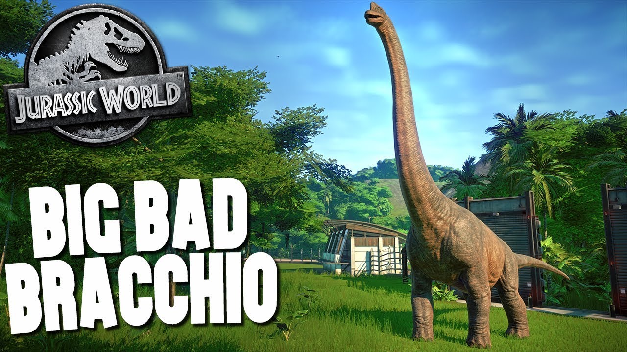 BIG BAD BRACHIOSAURUS! - Jurassic World Evolution