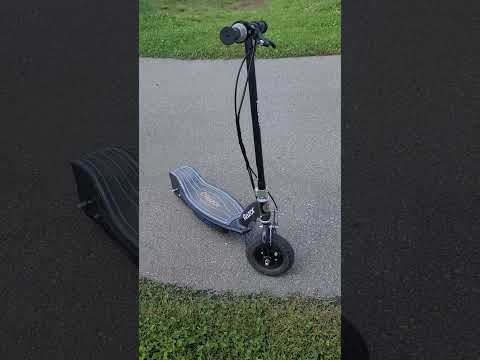 My E100 razor electric scooter