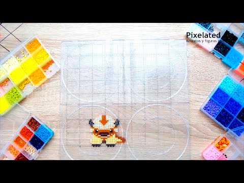 Appa | Avatar: The Last Airbender | TimeLapse | Pixel Art | Hama Beads | Pixelated Art