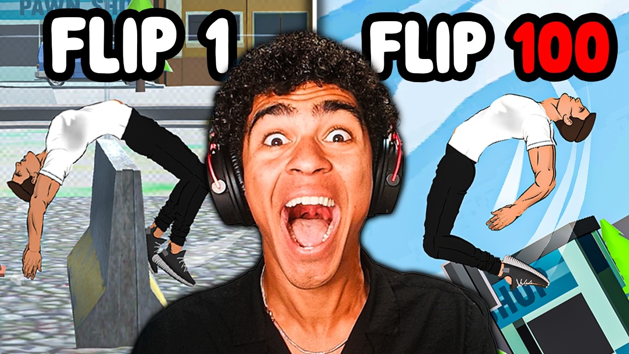 I Beat The HARDEST Backflip Simulator... (FULL MOVIE)