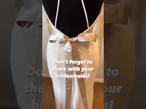 How to tie a bow
