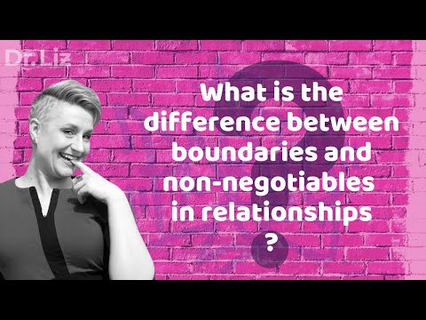 What is the difference between boundaries and non-negotiables in ...