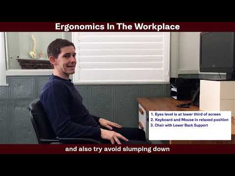Ergonomics in the Workplace