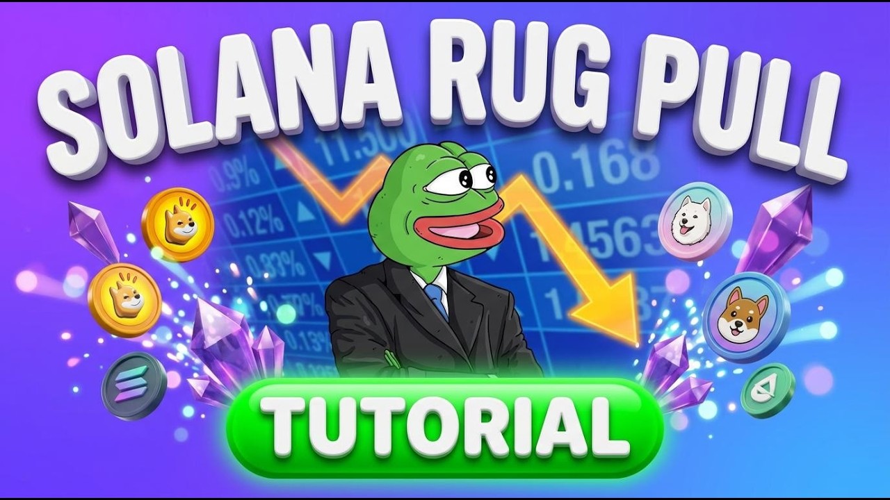 Strategy of a Solana Meme Coin Launch | Rug Pull Cycle (Live 2026)