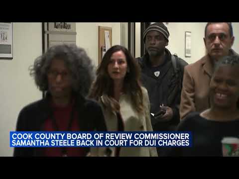 Cook County official Samantha Steele appears in court after DUI arrest on North Side