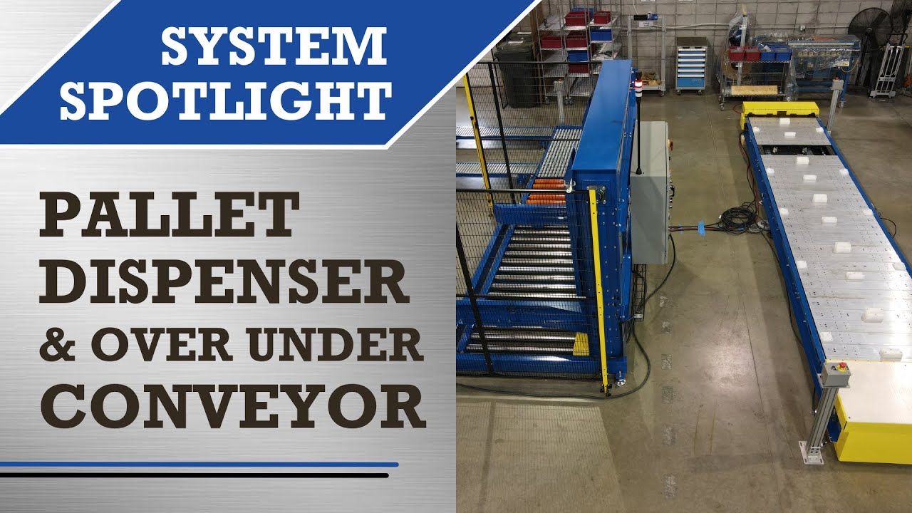 System Spotlight: Over-Under Conveyor & Pallet Handling for Bathtubs