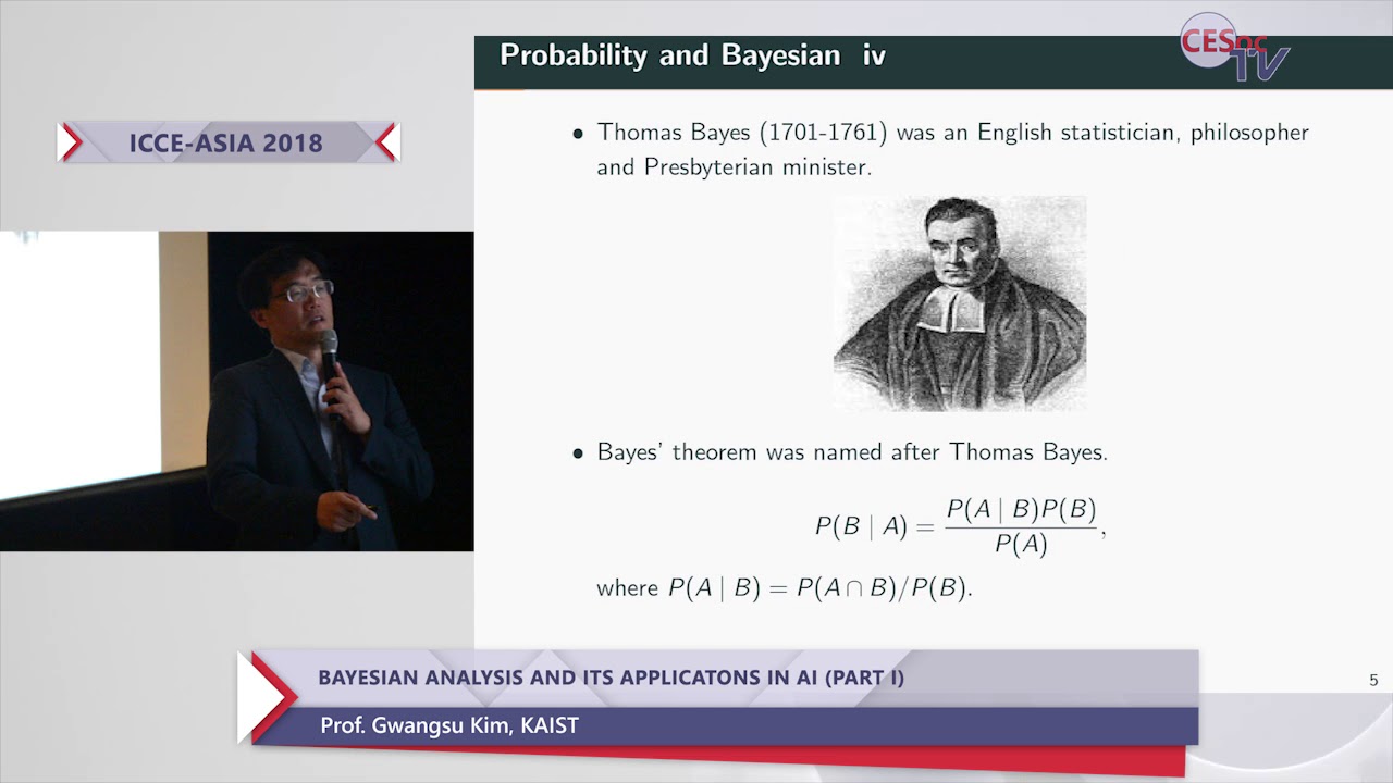 Part I: Bayesian analysis and its applications in AI