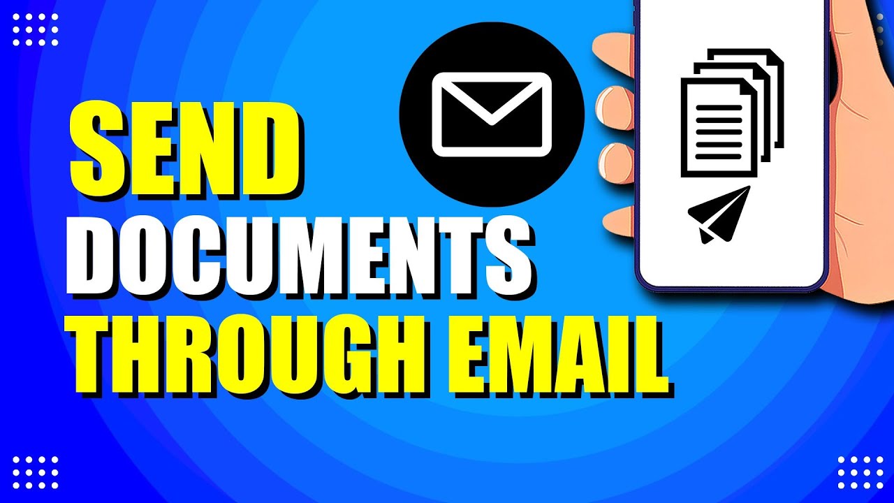How To Send Documents Through Email (Easy Way)