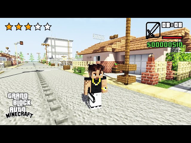 LOS BLOCKS 🌴 GTA City Roleplay Map (1.20.4 and above) Minecraft Map