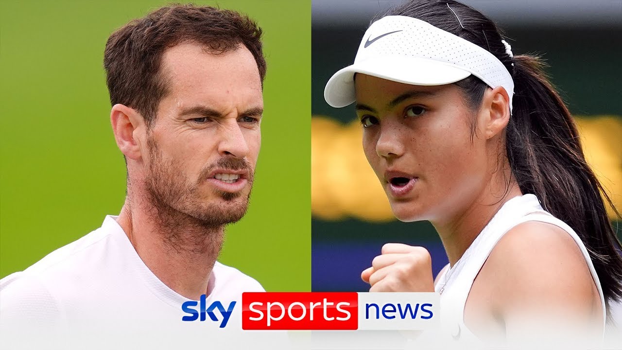 Andy Murray's Wimbledon career over as Emma Raducanu withdraws from mixed doubles