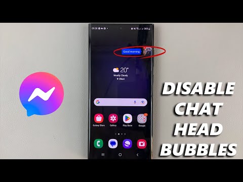 How To Disable Chat Heads Bubbles On Facebook Messenger