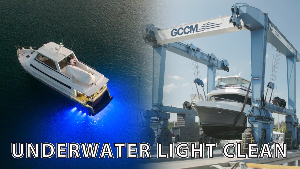 Aqualuma Underwater Lights Cleaning Process