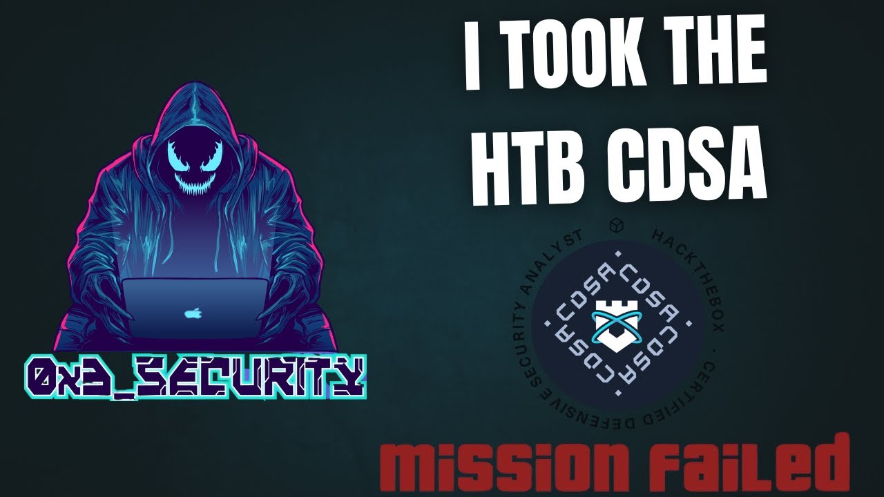 HTB CDSA Fail v1