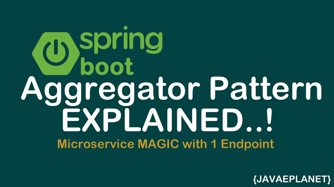 Spring Boot Microservices Aggregator Pattern 🔥 | Real Project Example for Beginners! |#springboot