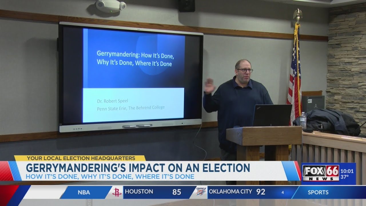 What does gerrymandering look like in Pennsylvania?