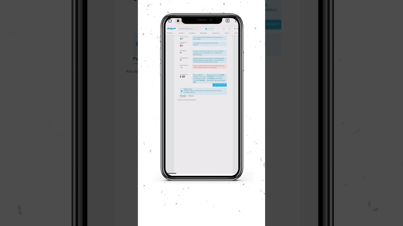 💸Studypool Payment Proof #shorts #youtubeshorts