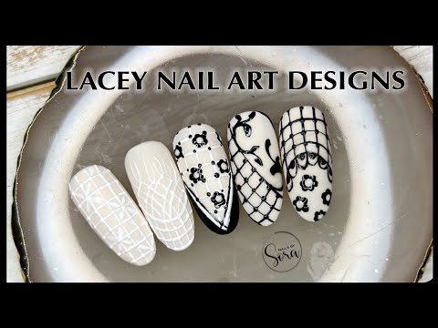 Lacey Nail Art Designs