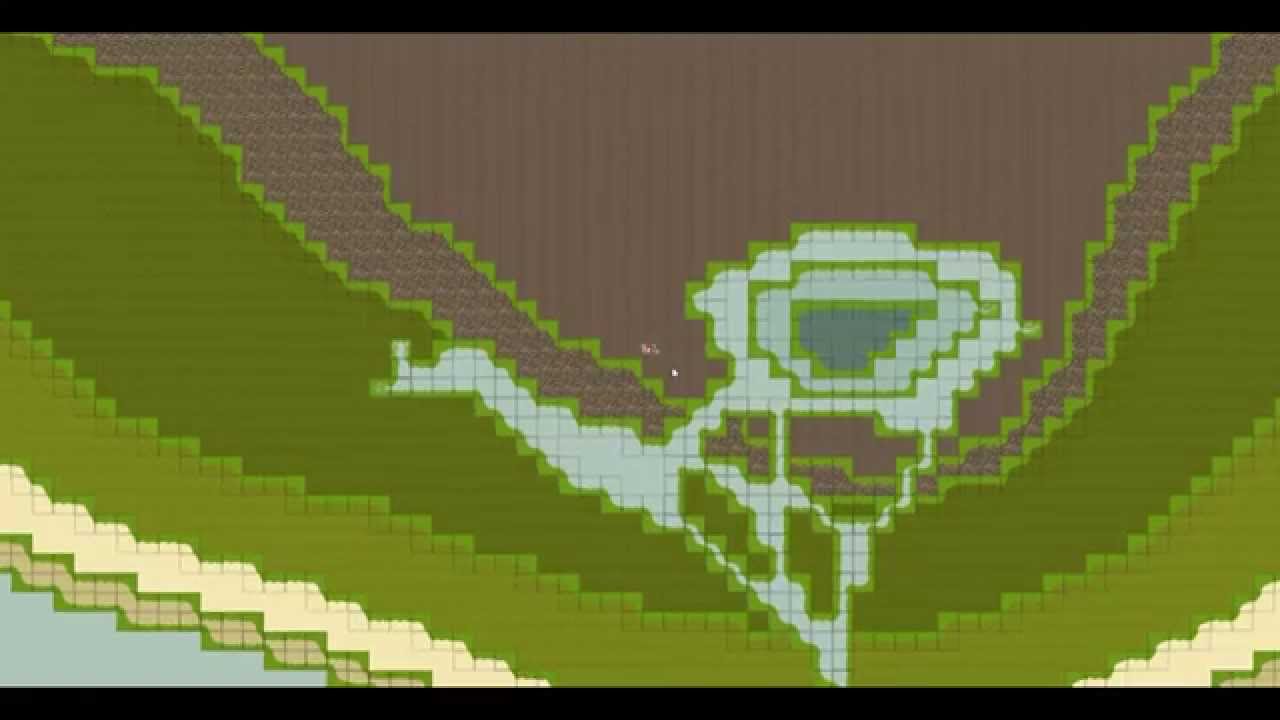 [LibGDX] Java Game Development Video 7 - Auto-Tiling update. Custom seed. Tile interaction.