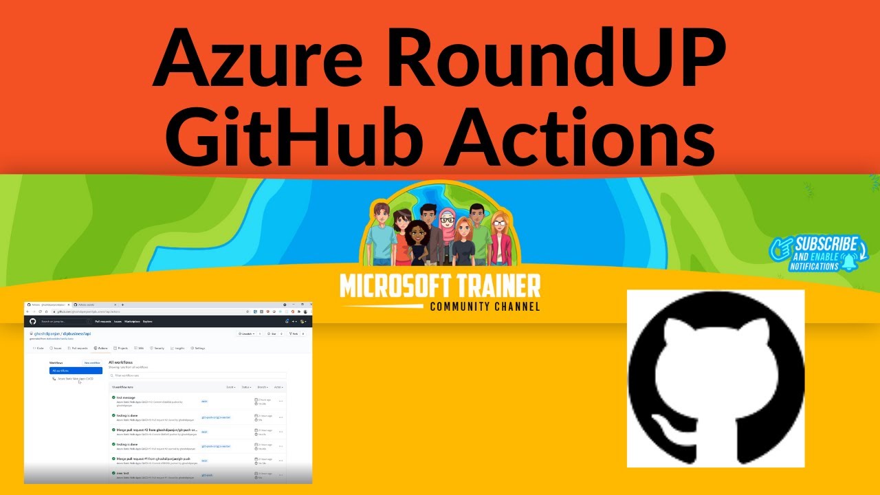 Azure RoundUP - GitHub Actions