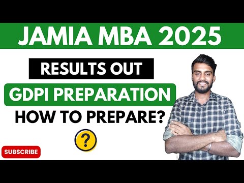 📢 JMI MBA 2025 Results Out | GDPI Shortlists Announced! | Complete GDPI Preparation Guide 🔥
