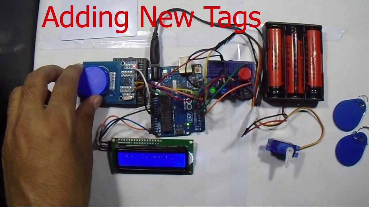 RFID based access control system using arduino