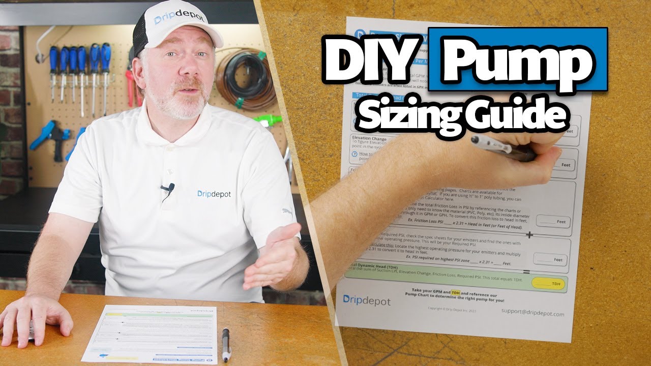 How to Size and Select an Irrigation Pump (Step-by-Step DIY Guide)